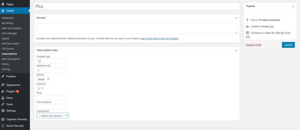 Estatik Plugin Documentation - Estatik