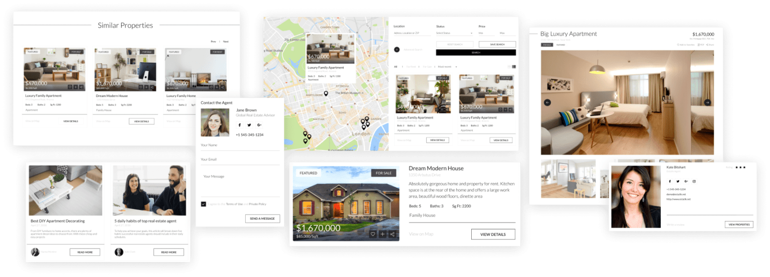 Estatik Realtor Theme - Estatik